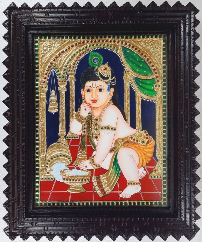 Ram Darbar Tanjore Painting | Buy Original Painting | JLine Art