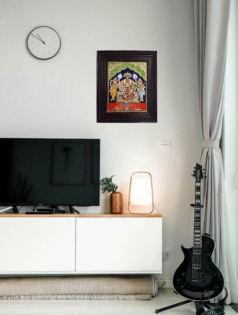 Buy Lalitha Tanjore Painting Online | JLine Arts