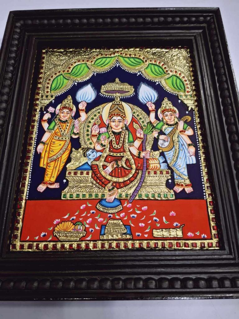 Buy Lalitha Tanjore Painting Online | JLine Arts