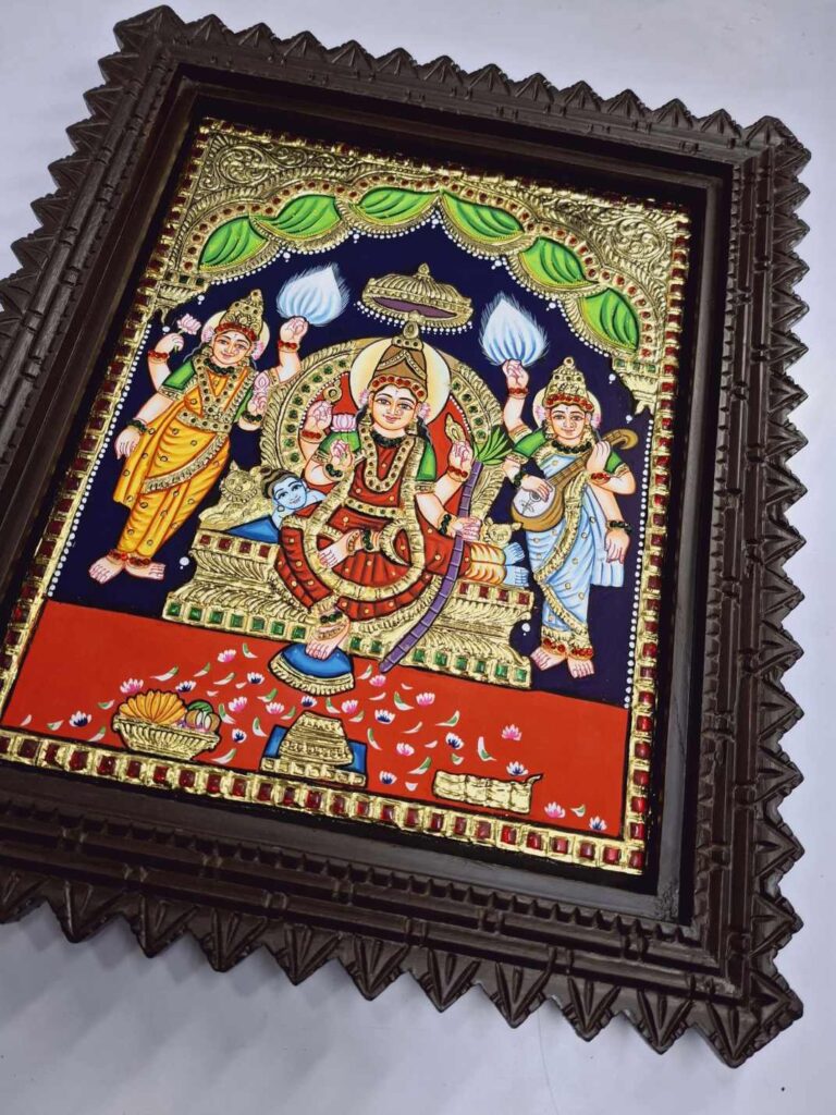 Buy Lalitha Tanjore Painting Online | JLine Arts
