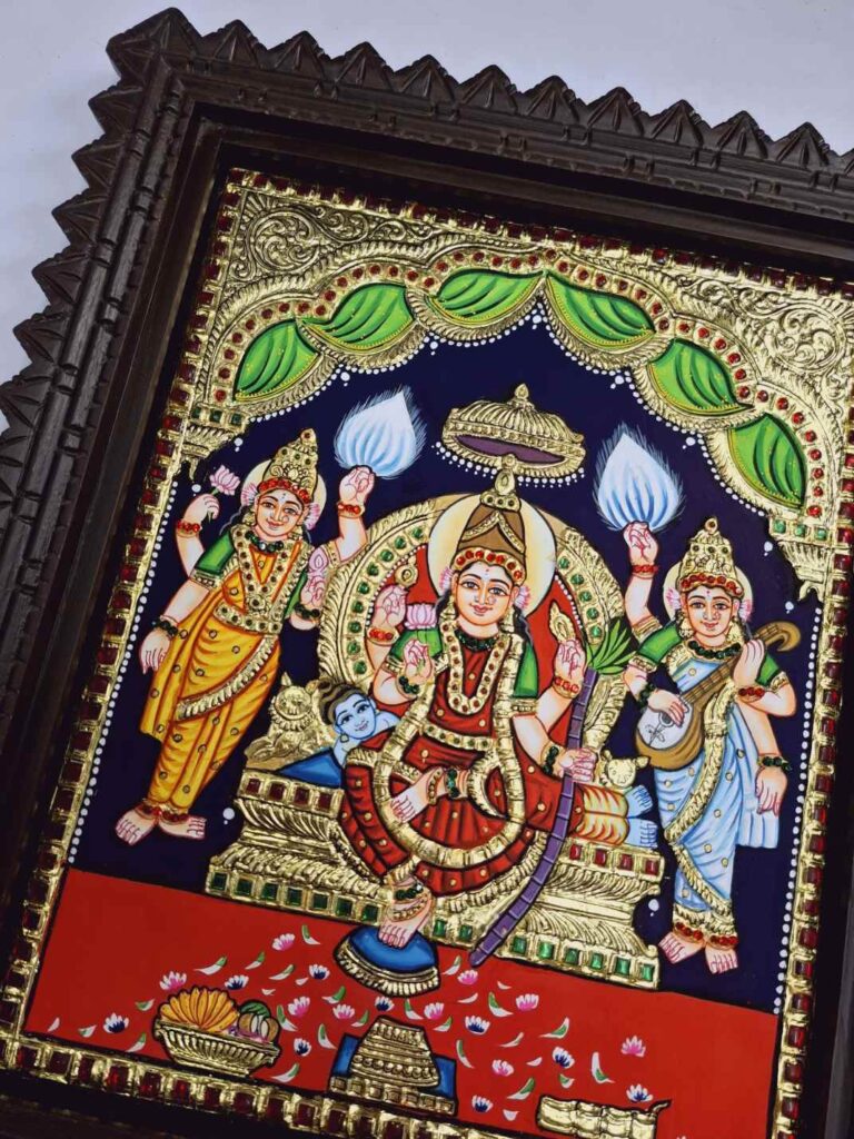 Buy Lalitha Tanjore Painting Online | JLine Arts