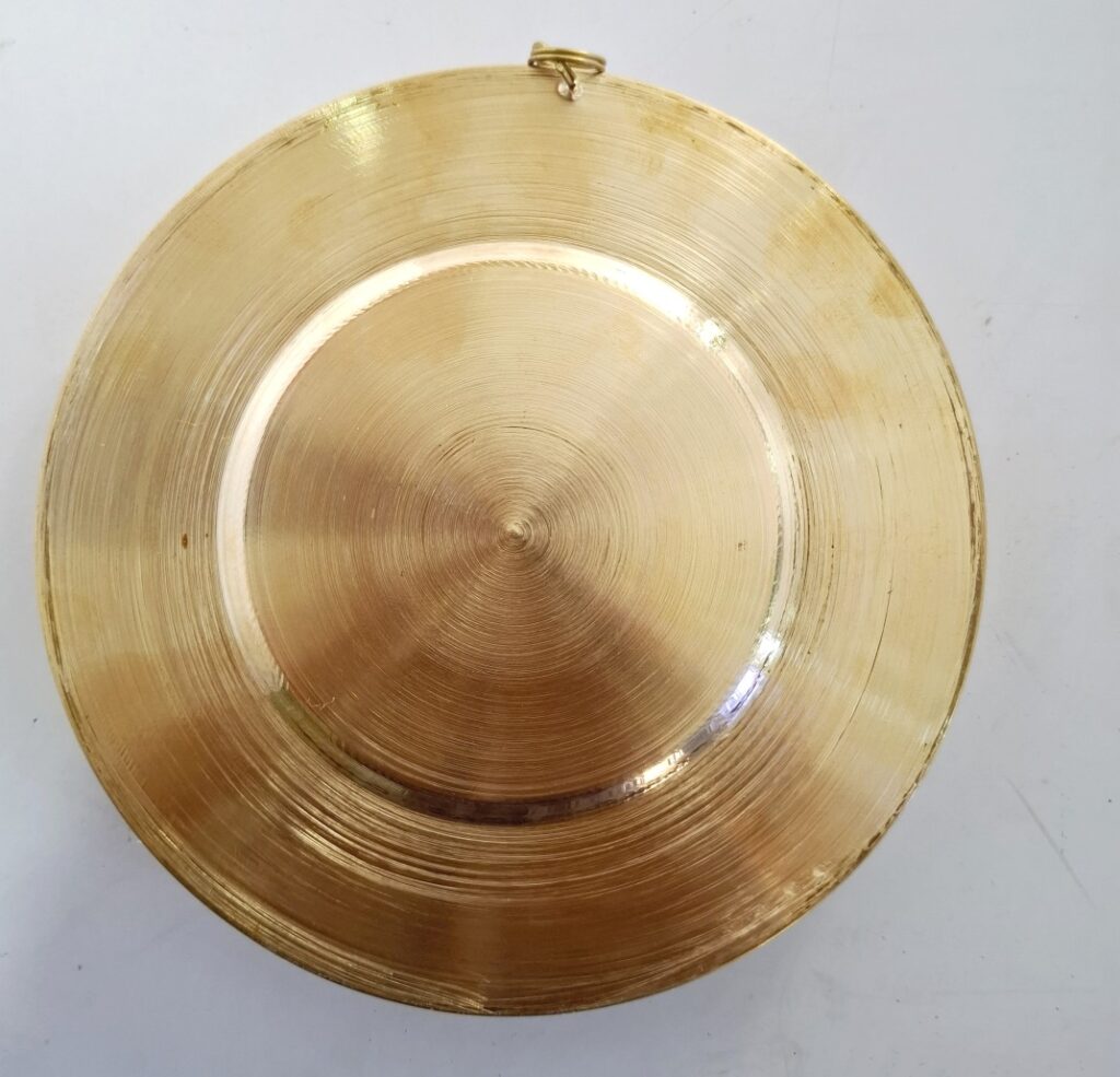 Peacock Thanjavur Art Plate | Buy Authentic Tanjore Plate | JLine Arts