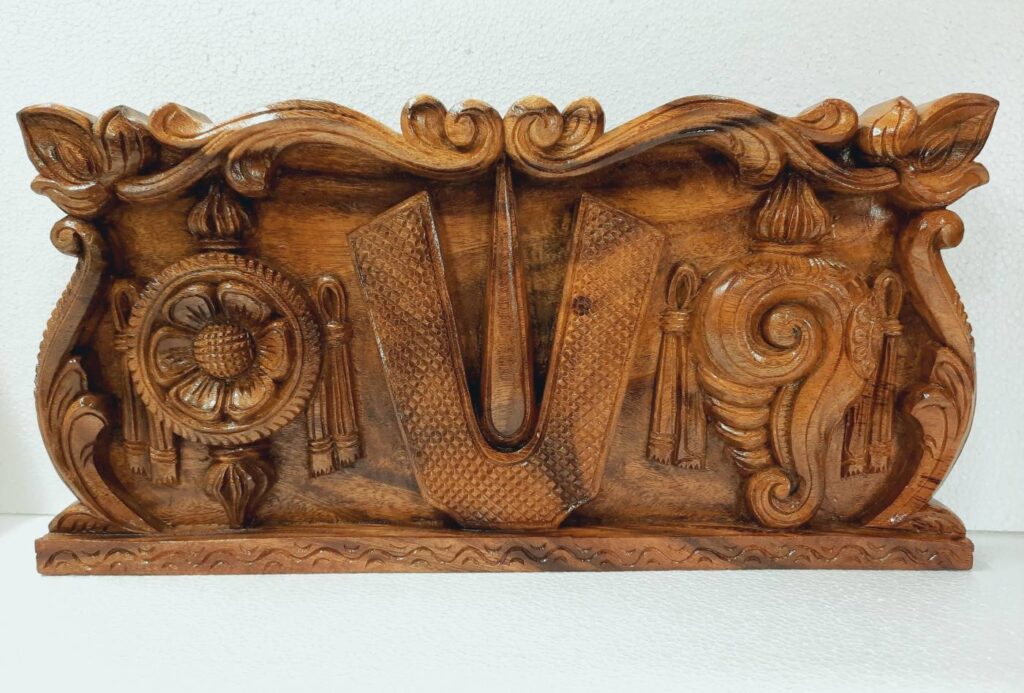 Krishna Wall Panel | Buy Wooden Sculpture | JLine Arts