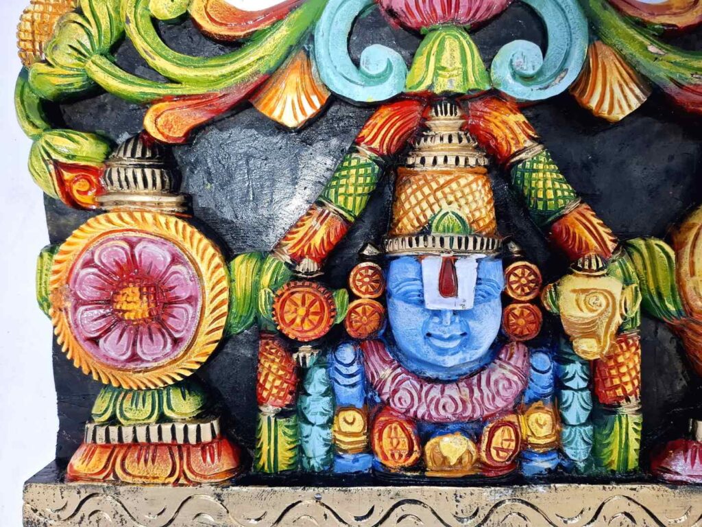 Ganesha Wall Panel | Buy Wooden Sculpture | JLine Arts