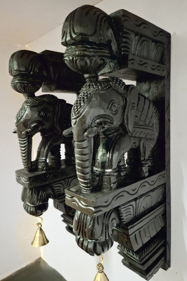 Horse Wall Bracket Pair | Buy Wooden Sculpture | JLine Arts