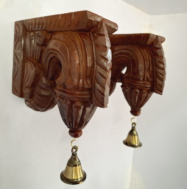 Horse Wall Bracket Pair | Buy Wooden Sculpture | JLine Arts