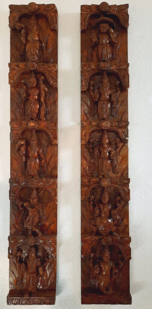 Dashavatar Wall Panel | Buy Wooden Sculpture | JLine Arts