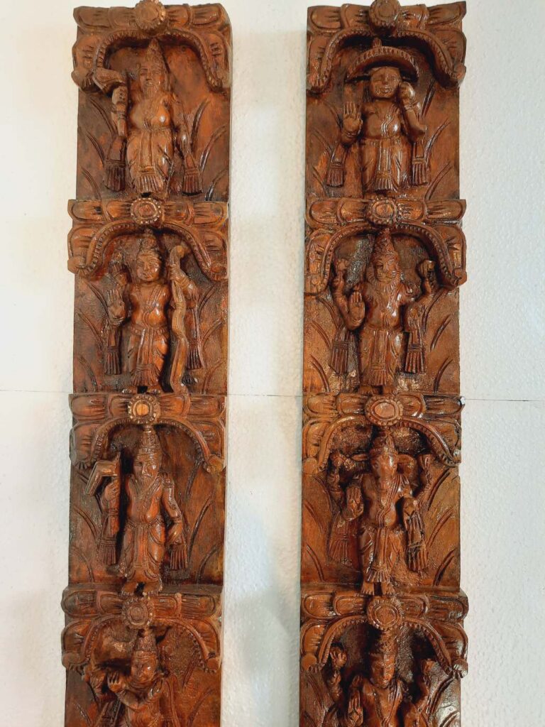 Dashavatar Wall Panel | Buy Wooden Sculpture | JLine Arts