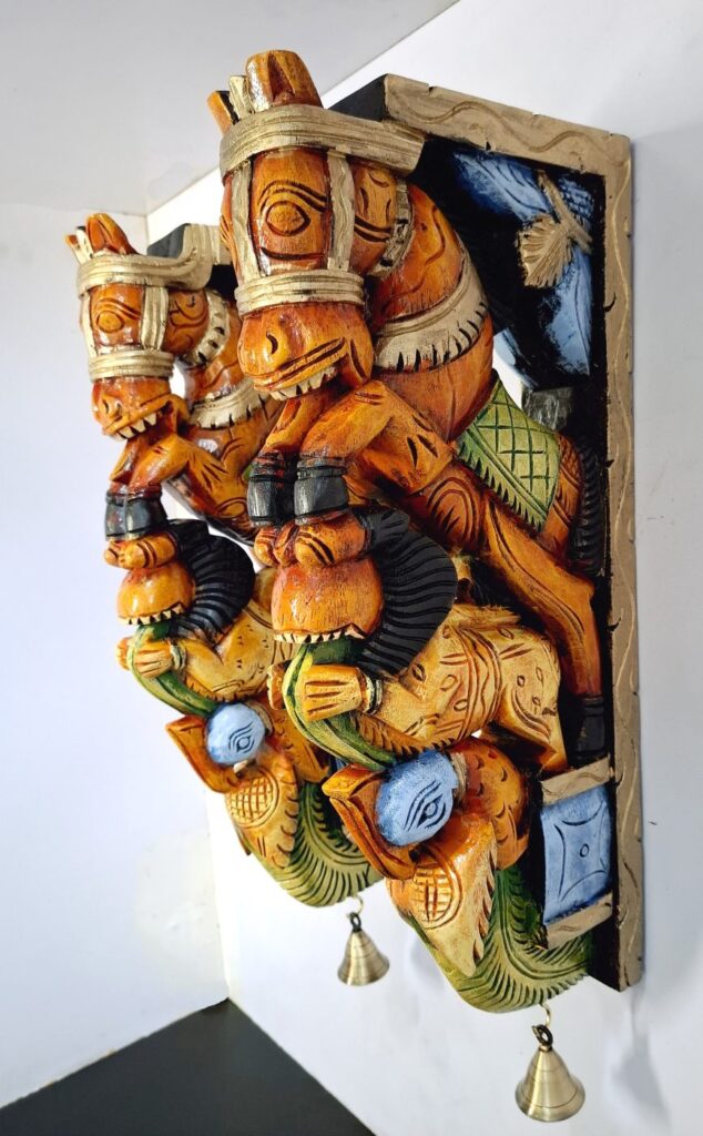 Horse Wall Bracket Pair | Buy Wooden Sculpture | JLine Arts