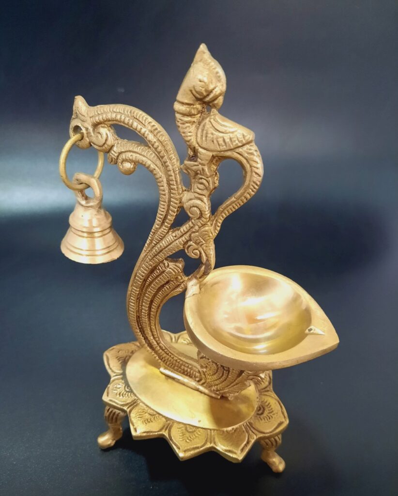 Brass Oil Lamp | Buy Handmade Handicrafts | JLine Arts